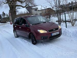 Red Ford C-Max 2004 in Talsi, with an engine capacity of 1.60 L and mileage of 342 thousand km for 900 €, photo 2 on AUTOMOTO.COM.LV