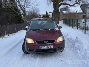 Red Ford C-Max 2004 in Talsi, with an engine capacity of 1.60 L and mileage of 342 thousand km for 900 €, photo 3 on AUTOMOTO.COM.LV