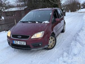 Red Ford C-Max 2004 in Talsi, with an engine capacity of 1.60 L and mileage of 342 thousand km for 900 €, photo 4 on AUTOMOTO.COM.LV
