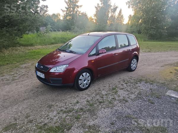 Sarkans Ford C-Max 2005 Jēkabpils, ar dzinēja tilpumu 1.60 L un nobraukumu 124 tūkst. km par 1250 €, foto 1 vietnē AUTOMOTO.COM.LV