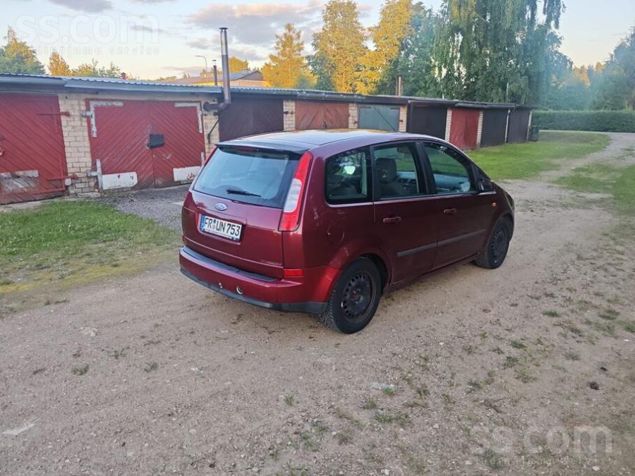 Sarkans Ford C-Max 2005 Jēkabpils, ar dzinēja tilpumu 1.60 L un nobraukumu 124 tūkst. km par 1250 €, foto 6 vietnē AUTOMOTO.COM.LV