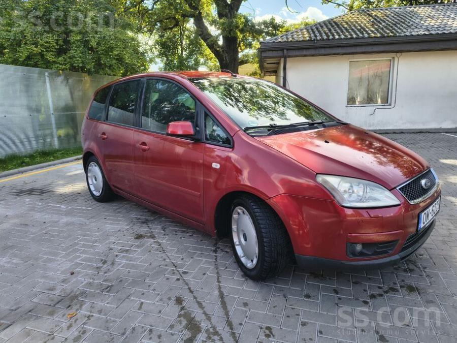 Red Ford C-Max 2006 in Riga, with an engine capacity of 2.00 L and mileage of 339 thousand km for 1900 €, photo 5 on AUTOMOTO.COM.LV