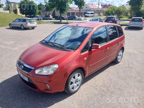 Red Ford C-Max 2007 in Gulbene, with an engine capacity of 1.80 L and mileage of 358 thousand km for 1895 €, photo 2 on AUTOMOTO.COM.LV
