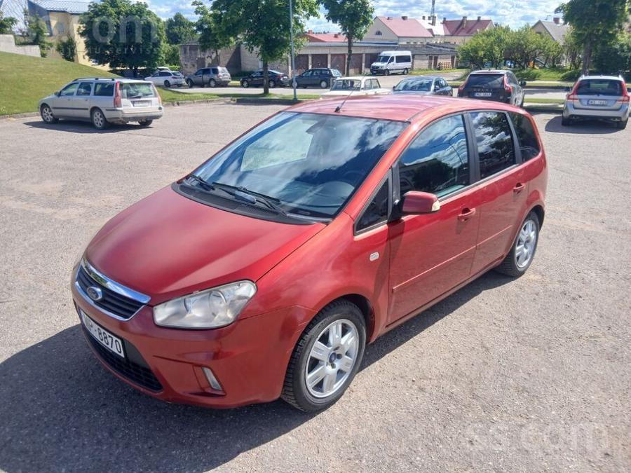Sarkans Ford C-Max 2007 Gulbene, ar dzinēja tilpumu 1.80 L un nobraukumu 358 tūkst. km par 1895 €, foto 3 vietnē AUTOMOTO.COM.LV