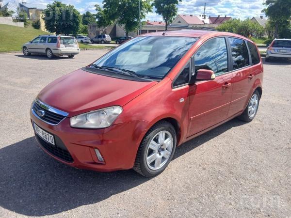 Red Ford C-Max 2007 in Gulbene, with an engine capacity of 1.80 L and mileage of 358 thousand km for 1895 €, photo 4 on AUTOMOTO.COM.LV