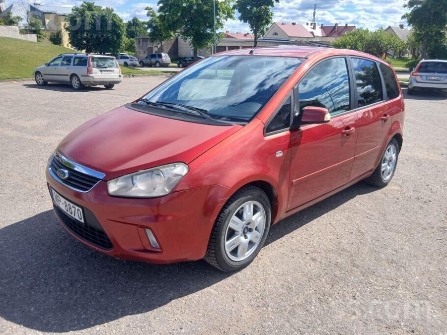 Sarkans Ford C-Max 2007 Gulbene, ar dzinēja tilpumu 1.80 L un nobraukumu 358 tūkst. km par 1895 €, foto 5 vietnē AUTOMOTO.COM.LV