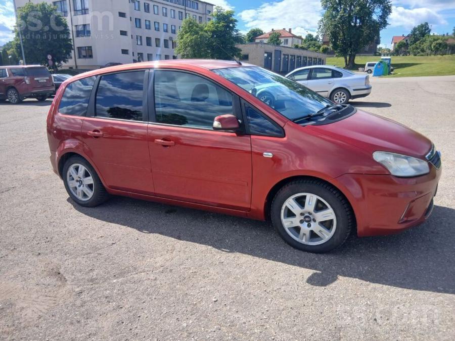Sarkans Ford C-Max 2007 Gulbene, ar dzinēja tilpumu 1.80 L un nobraukumu 358 tūkst. km par 1895 €, foto 12 vietnē AUTOMOTO.COM.LV