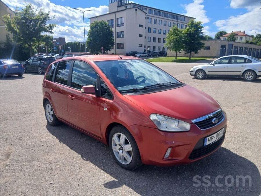 Sarkans Ford C-Max 2007 Gulbene, ar dzinēja tilpumu 1.80 L un nobraukumu 358 tūkst. km par 1895 €, foto 13 vietnē AUTOMOTO.COM.LV