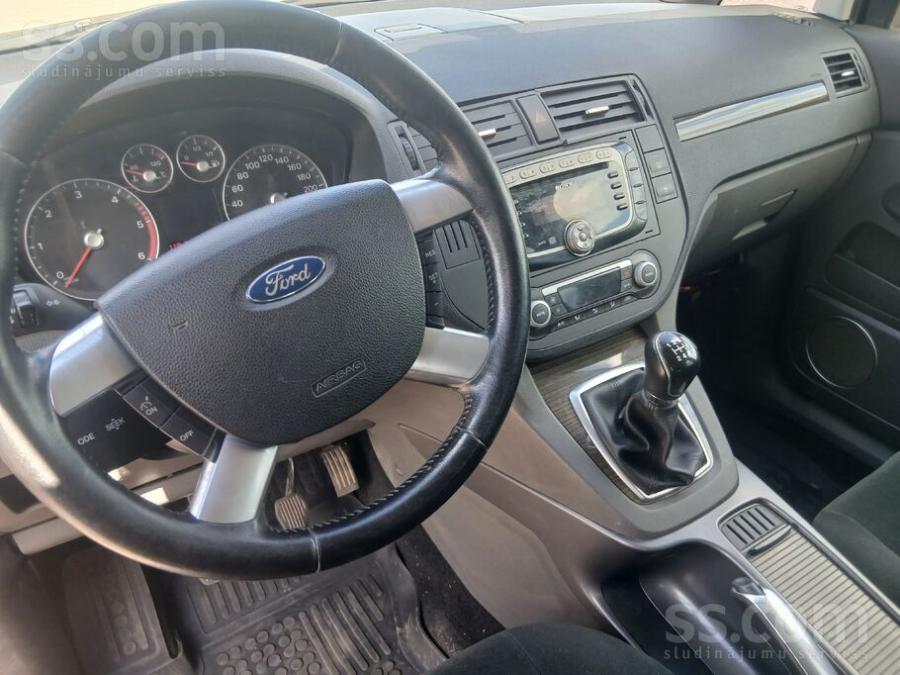 Sarkans Ford C-Max 2007 Gulbene, ar dzinēja tilpumu 1.80 L un nobraukumu 358 tūkst. km par 1895 €, foto 14 vietnē AUTOMOTO.COM.LV