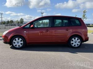 Sarkans Ford C-Max 2007 Liepāja, ar dzinēja tilpumu 1.60 L un nobraukumu 235 tūkst. km par 2900 €, foto 6 vietnē AUTOMOTO.COM.LV