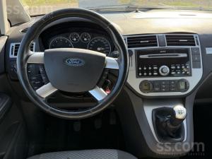 Sarkans Ford C-Max 2007 Liepāja, ar dzinēja tilpumu 1.60 L un nobraukumu 235 tūkst. km par 2900 €, foto 16 vietnē AUTOMOTO.COM.LV