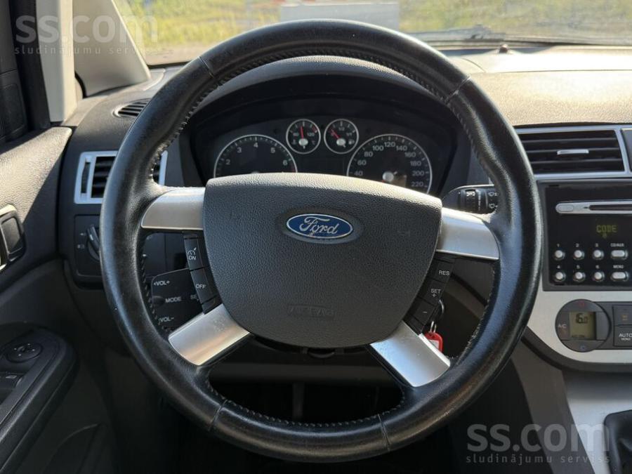 Sarkans Ford C-Max 2007 Liepāja, ar dzinēja tilpumu 1.60 L un nobraukumu 235 tūkst. km par 2900 €, foto 17 vietnē AUTOMOTO.COM.LV