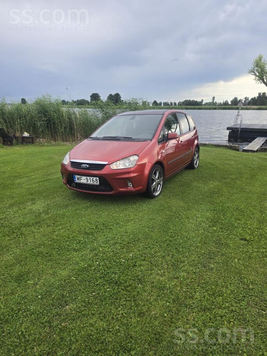 Sarkans Ford C-Max 2008 Jūrmala, ar dzinēja tilpumu 1.60 L un nobraukumu 265 tūkst. km par 1900 €, foto 1 vietnē AUTOMOTO.COM.LV