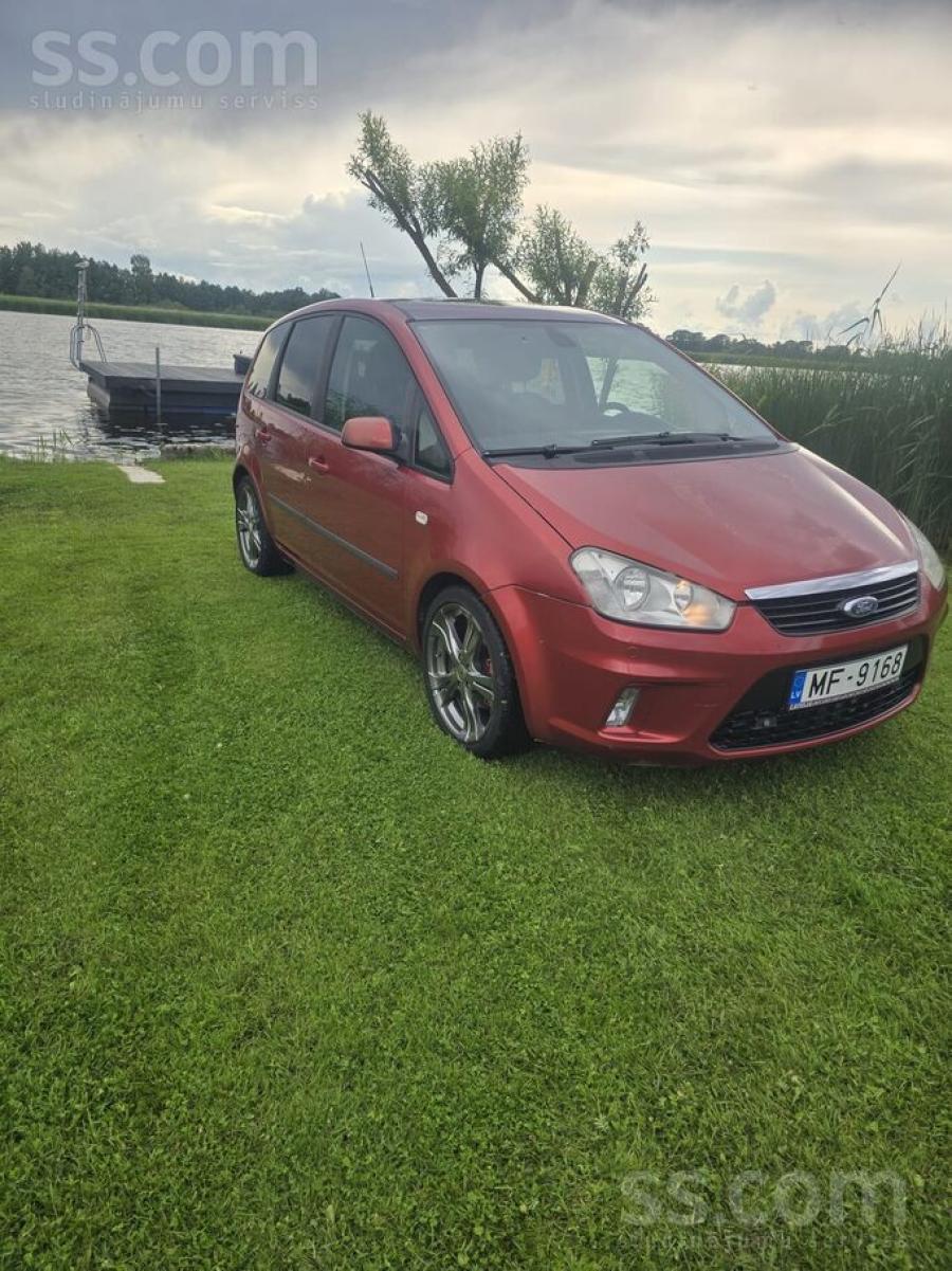 Sarkans Ford C-Max 2008 Jūrmala, ar dzinēja tilpumu 1.60 L un nobraukumu 265 tūkst. km par 1900 €, foto 3 vietnē AUTOMOTO.COM.LV