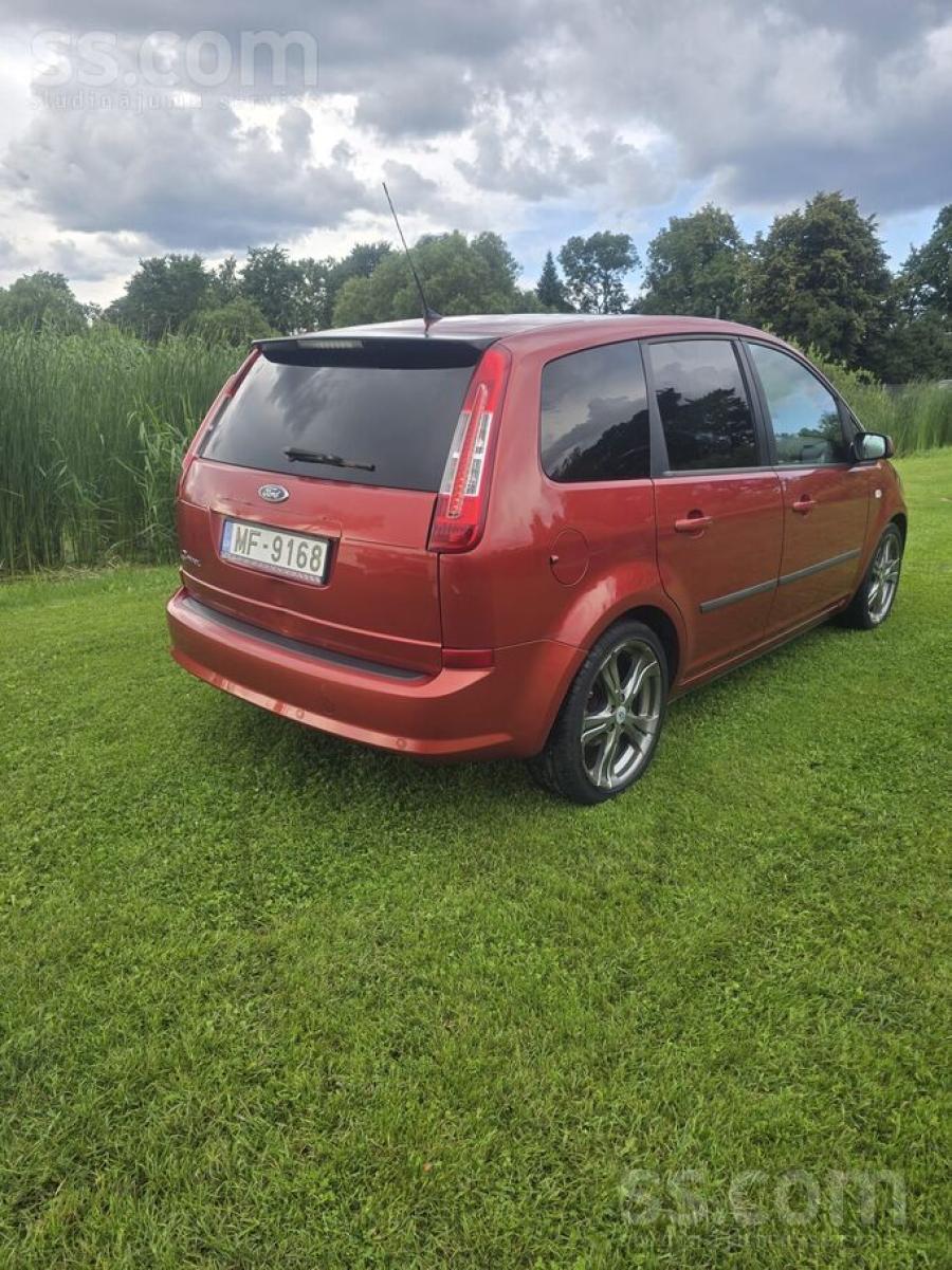 Sarkans Ford C-Max 2008 Jūrmala, ar dzinēja tilpumu 1.60 L un nobraukumu 265 tūkst. km par 1900 €, foto 4 vietnē AUTOMOTO.COM.LV