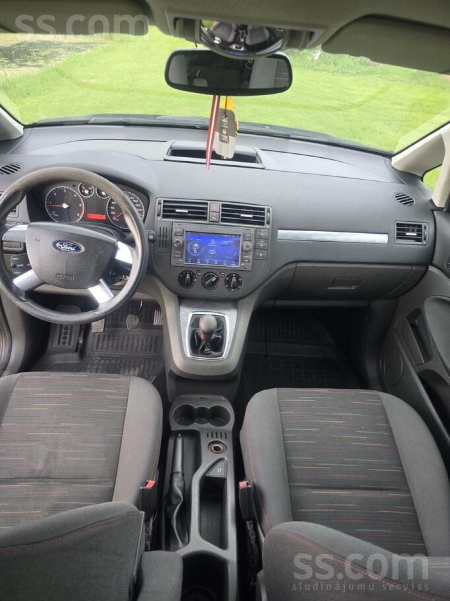 Sarkans Ford C-Max 2008 Jūrmala, ar dzinēja tilpumu 1.60 L un nobraukumu 265 tūkst. km par 1900 €, foto 6 vietnē AUTOMOTO.COM.LV
