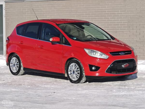 Sarkans Ford C-Max 2012 Viļņa, ar dzinēja tilpumu 1.60 L un nobraukumu 226 tūkst. km par 4850 €, foto 4 vietnē AUTOMOTO.COM.LV