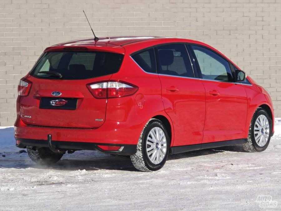 Red Ford C-Max 2012 in Vilnius, with an engine capacity of 1.60 L and mileage of 226 thousand km for 4500 €, photo 7 on AUTOMOTO.COM.LV