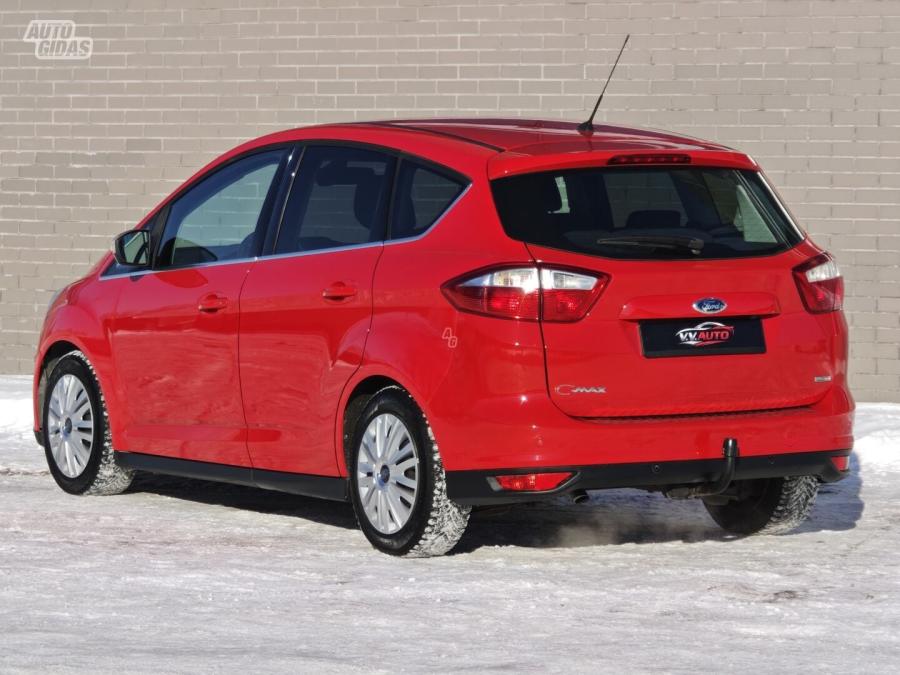 Red Ford C-Max 2012 in Vilnius, with an engine capacity of 1.60 L and mileage of 226 thousand km for 4500 €, photo 11 on AUTOMOTO.COM.LV