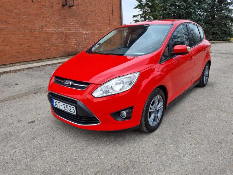 Sarkans Ford C-Max 2013 Jēkabpils, ar dzinēja tilpumu 1.60 L un nobraukumu 274 tūkst. km par 4950 €, foto 3 vietnē AUTOMOTO.COM.LV