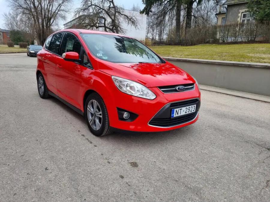 Sarkans Ford C-Max 2013 Jēkabpils, ar dzinēja tilpumu 1.60 L un nobraukumu 274 tūkst. km par 4950 €, foto 5 vietnē AUTOMOTO.COM.LV