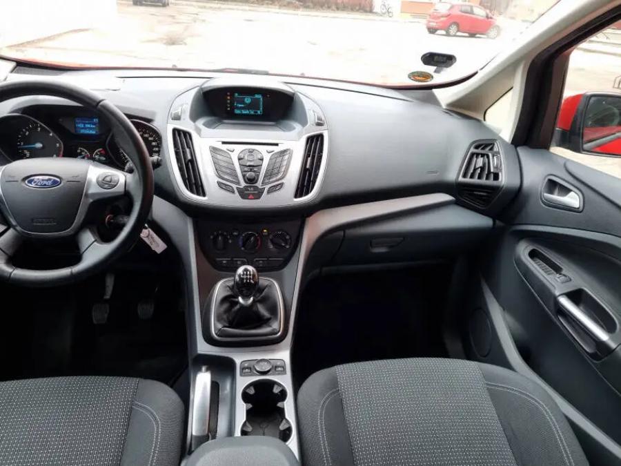 Sarkans Ford C-Max 2013 Jēkabpils, ar dzinēja tilpumu 1.60 L un nobraukumu 274 tūkst. km par 4950 €, foto 21 vietnē AUTOMOTO.COM.LV