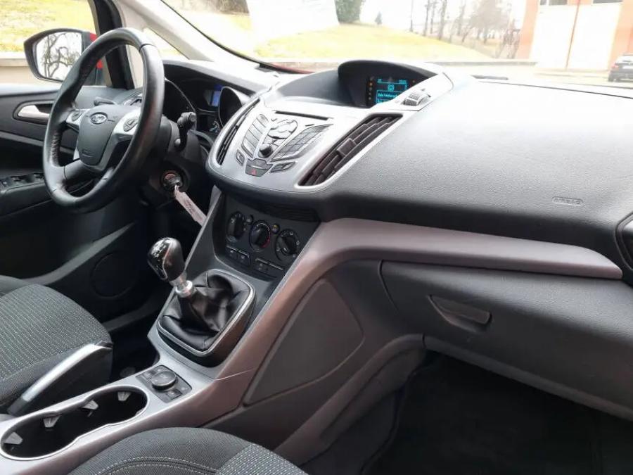 Sarkans Ford C-Max 2013 Jēkabpils, ar dzinēja tilpumu 1.60 L un nobraukumu 274 tūkst. km par 4950 €, foto 22 vietnē AUTOMOTO.COM.LV