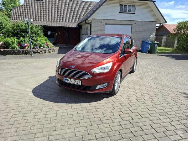 Sarkans Ford C-Max 2015 Rokiškis, ar dzinēja tilpumu 1.50 L un nobraukumu 284 tūkst. km par 5700 €, foto 1 vietnē AUTOMOTO.COM.LV