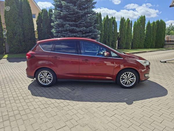 Sarkans Ford C-Max 2015 Rokiškis, ar dzinēja tilpumu 1.50 L un nobraukumu 284 tūkst. km par 5700 €, foto 8 vietnē AUTOMOTO.COM.LV