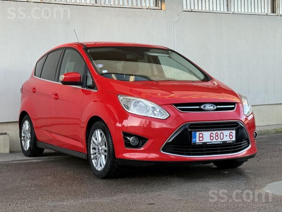 Sarkans Ford C-Max 2016 Ogre, ar dzinēja tilpumu 1.60 L un nobraukumu 117 tūkst. km par 6350 €, foto 3 vietnē AUTOMOTO.COM.LV