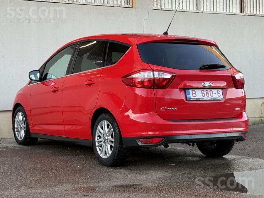 Sarkans Ford C-Max 2016 Ogre, ar dzinēja tilpumu 1.60 L un nobraukumu 117 tūkst. km par 6350 €, foto 5 vietnē AUTOMOTO.COM.LV