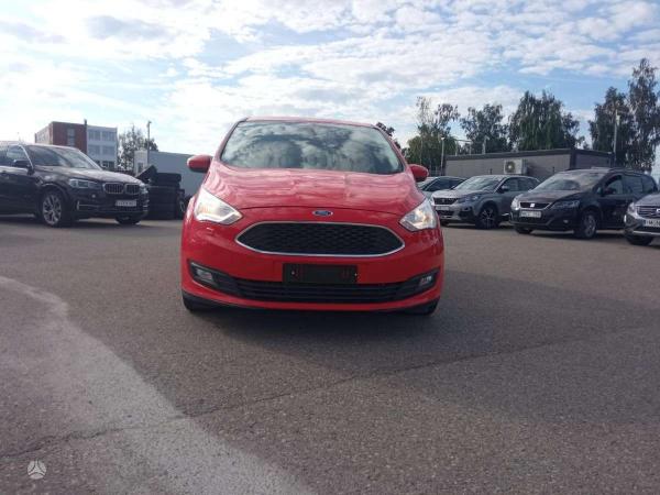 Red Ford C-Max 2017 in Marijampole, with an engine capacity of 1.00 L and mileage of 107 thousand km for 3850 €, photo 2 on AUTOMOTO.COM.LV