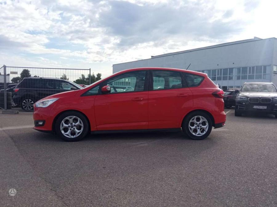 Sarkans Ford C-Max 2017 Marijampole, ar dzinēja tilpumu 1.00 L un nobraukumu 107 tūkst. km par 3850 €, foto 5 vietnē AUTOMOTO.COM.LV