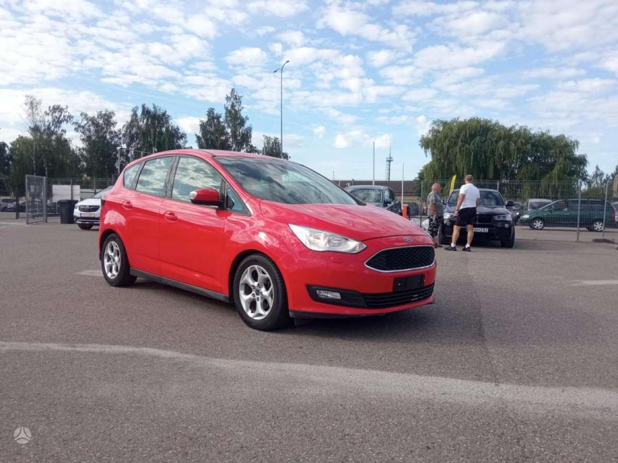 Sarkans Ford C-Max 2017 Marijampole, ar dzinēja tilpumu 1.00 L un nobraukumu 107 tūkst. km par 3850 €, foto 6 vietnē AUTOMOTO.COM.LV