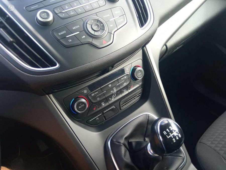 Sarkans Ford C-Max 2017 Marijampole, ar dzinēja tilpumu 1.00 L un nobraukumu 107 tūkst. km par 3850 €, foto 12 vietnē AUTOMOTO.COM.LV
