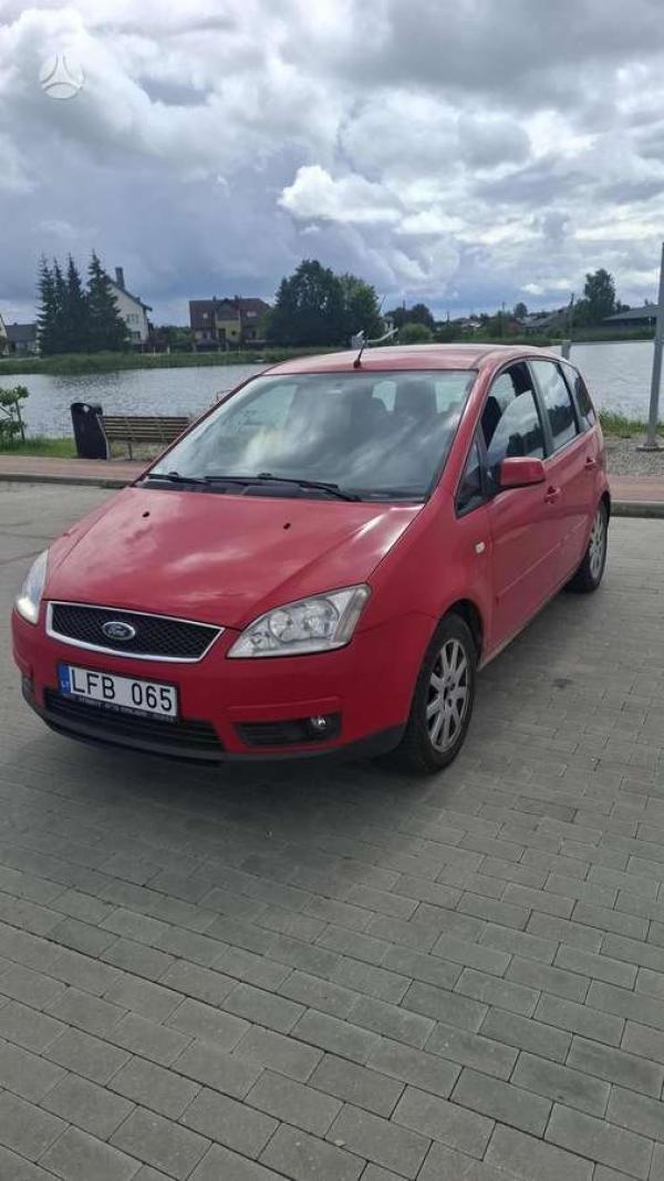 Red Ford C-Max 2006 in Kaunas, with an engine capacity of 1.56 L and mileage of 342 thousand km for 700 €, photo 2 on AUTOMOTO.COM.LV