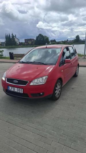Red Ford C-Max 2006 in Kaunas, with an engine capacity of 1.56 L and mileage of 342 thousand km for 700 €, photo 3 on AUTOMOTO.COM.LV