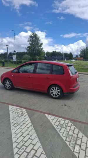 Red Ford C-Max 2006 in Kaunas, with an engine capacity of 1.56 L and mileage of 342 thousand km for 700 €, photo 5 on AUTOMOTO.COM.LV