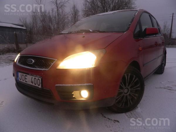 Sarkans Ford C-Max 2007 Ogre, ar dzinēja tilpumu 2.00 L un nobraukumu 297 tūkst. km par 499 €, foto 3 vietnē AUTOMOTO.COM.LV