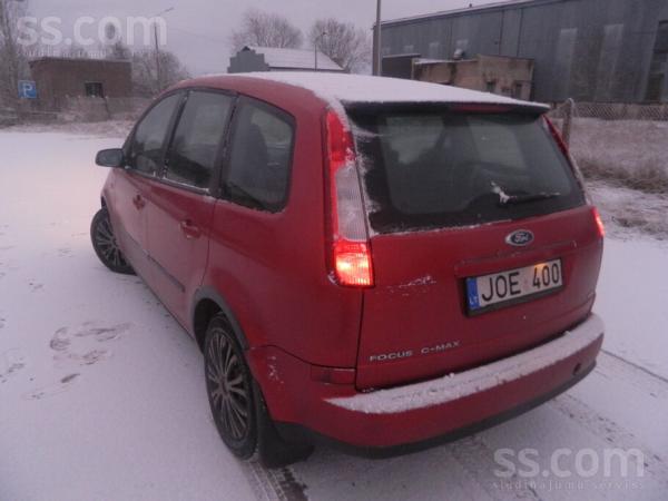 Sarkans Ford C-Max 2007 Ogre, ar dzinēja tilpumu 2.00 L un nobraukumu 297 tūkst. km par 499 €, foto 5 vietnē AUTOMOTO.COM.LV