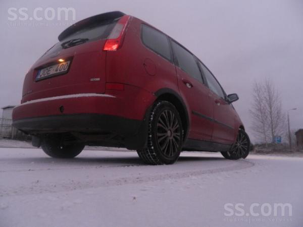 Sarkans Ford C-Max 2007 Ogre, ar dzinēja tilpumu 2.00 L un nobraukumu 297 tūkst. km par 499 €, foto 9 vietnē AUTOMOTO.COM.LV