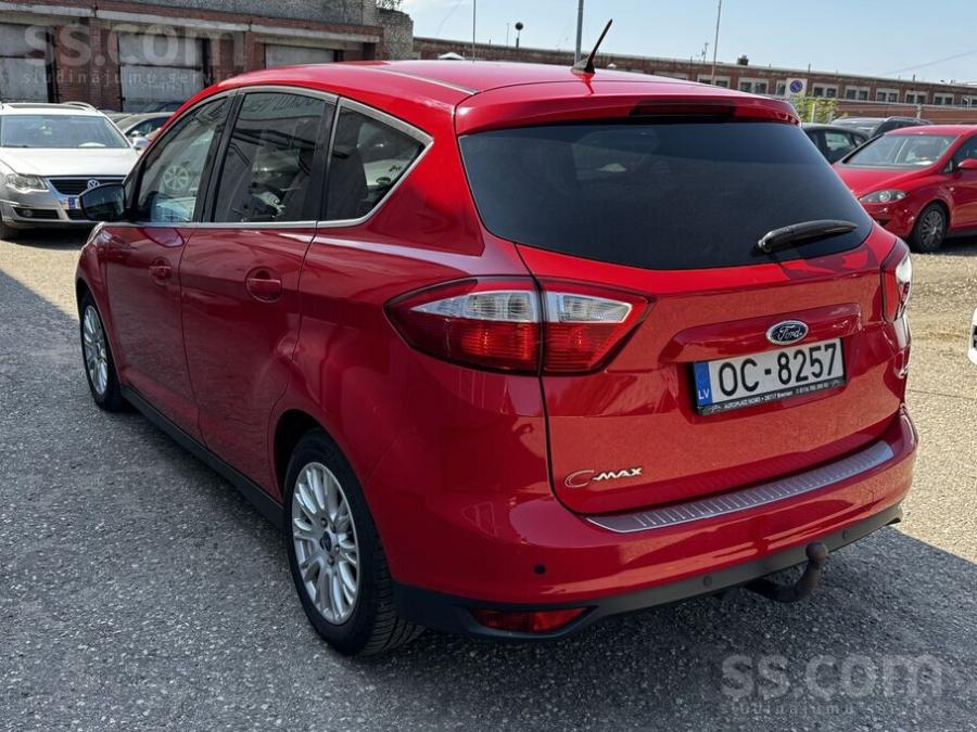 Sarkans Ford C-Max 2011 Daugavpils, ar dzinēja tilpumu 2.00 L un nobraukumu 0 tūkst. km par 4950 €, foto 5 vietnē AUTOMOTO.COM.LV