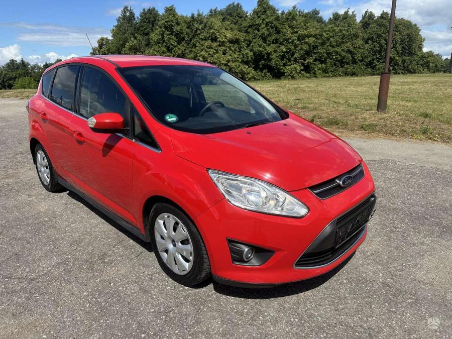Sarkans Ford C-Max 2012 Šauļi, ar dzinēja tilpumu 1.60 L un nobraukumu 0 tūkst. km par 3650 €, foto 1 vietnē AUTOMOTO.COM.LV