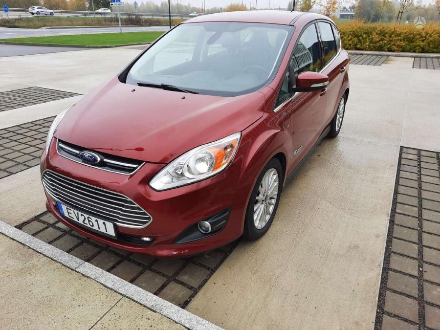 Sarkans Ford C-Max 2015 Viļņa, ar dzinēja tilpumu 2.00 L un nobraukumu 94 tūkst. km par 7300 €, foto 1 vietnē AUTOMOTO.COM.LV