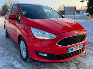 Red Ford C-Max 2019 in Taurage, with an engine capacity of 1.50 L and mileage of 213 thousand km for 4199 €, photo 2 on AUTOMOTO.COM.LV