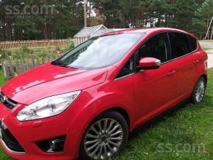 Red Ford C-Max 2013 in Riga, with an engine capacity of 2.00 L and mileage of 236 thousand km for 2999 €, photo  on AUTOMOTO.COM.LV