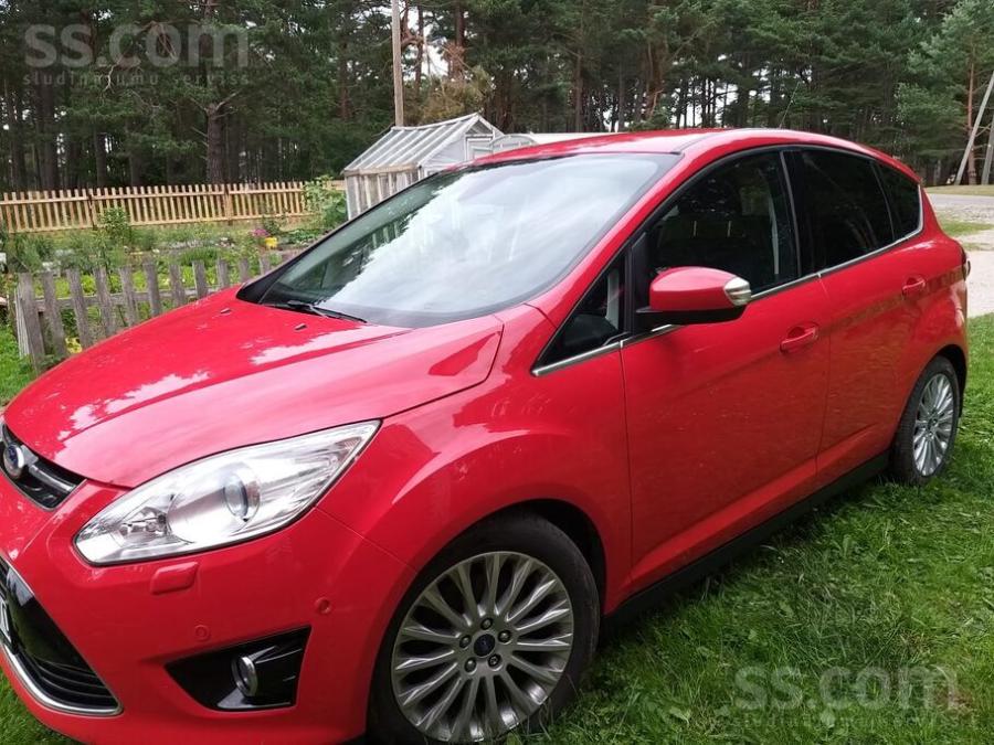 Sarkans Ford C-Max 2013 Rīga, ar dzinēja tilpumu 2.00 L un nobraukumu 236 tūkst. km par 2999 €, foto 1 vietnē AUTOMOTO.COM.LV