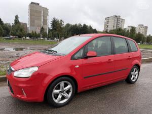 Sarkans Ford C-Max 2008 Kauņa, ar dzinēja tilpumu 1.60 L un nobraukumu 206 tūkst. km par 1650 €, foto  vietnē AUTOMOTO.COM.LV