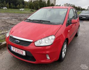 Sarkans Ford C-Max 2008 Kauņa, ar dzinēja tilpumu 1.60 L un nobraukumu 206 tūkst. km par 1650 €, foto 3 vietnē AUTOMOTO.COM.LV