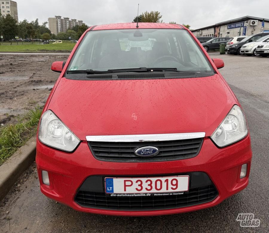Sarkans Ford C-Max 2008 Kauņa, ar dzinēja tilpumu 1.60 L un nobraukumu 206 tūkst. km par 1650 €, foto 5 vietnē AUTOMOTO.COM.LV